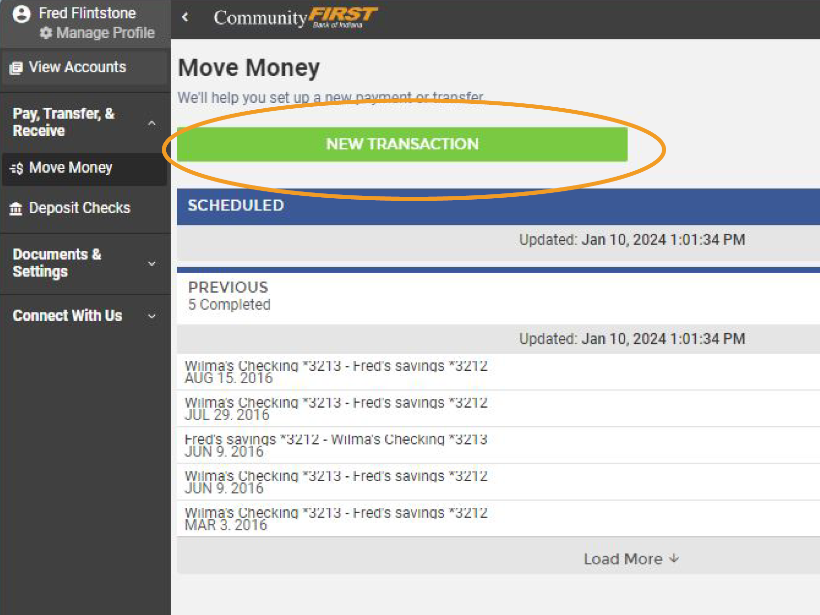 Online Banking Bill Pay - Community First Bank of Indiana